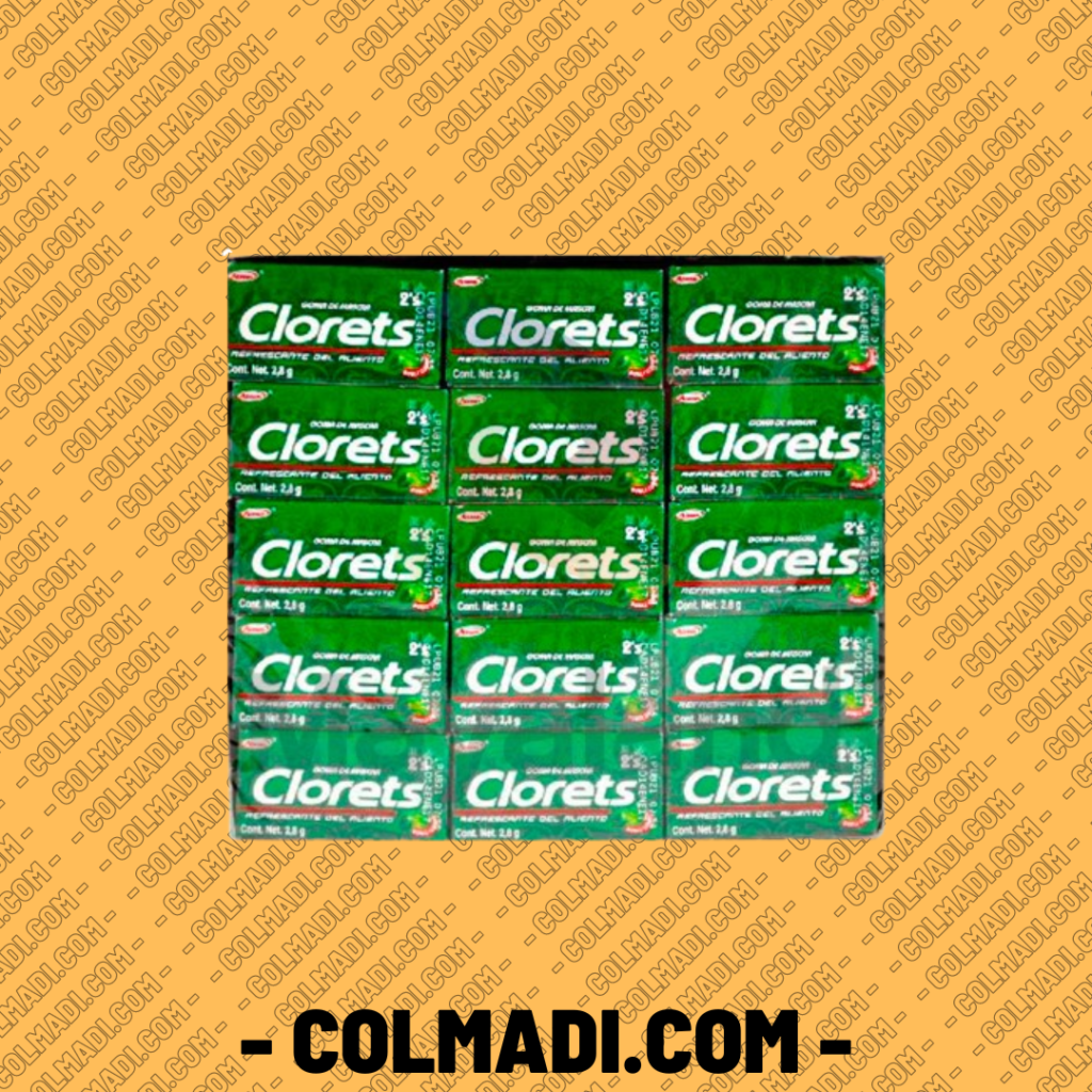 Chicle Verde – Clorets – Colmadi