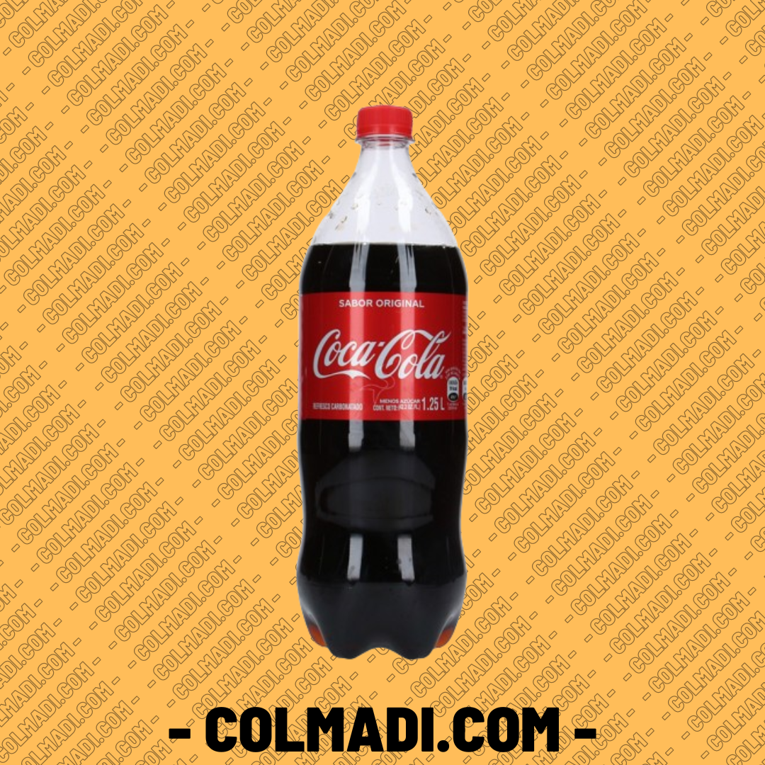 Refresco (Botella Plastico) 1.25 L – Coca Cola – Colmadi Refresco (Botella Plastico) 1.25 L – Coca Cola – Colmadi