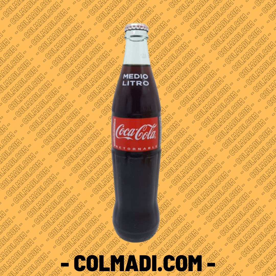 Refresco Botella de Cristal 0.5 LT – Coca Cola – Colmadi