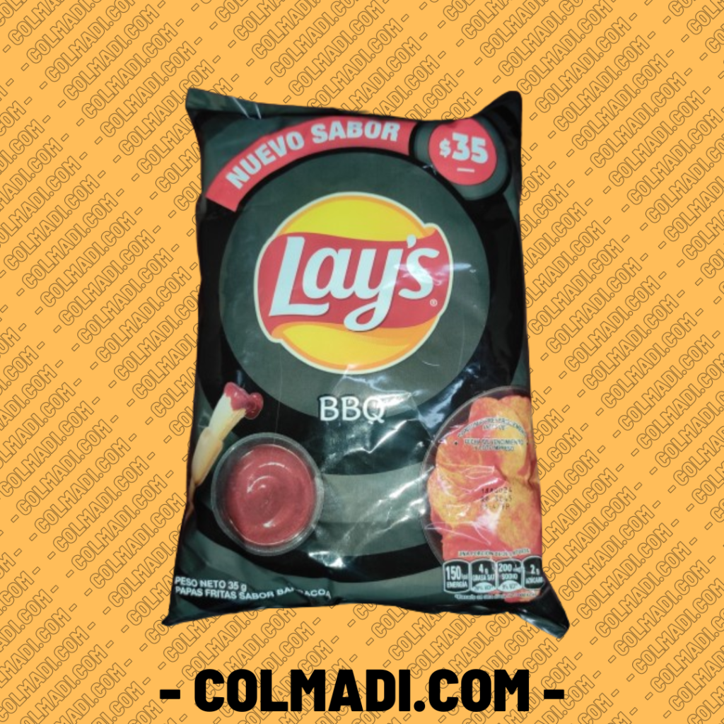 Lays BBQ 35g – Frito Lay – Colmadi