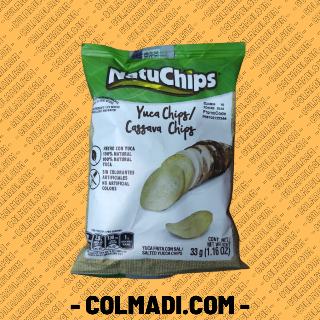 NatuChips Yuca 33g – Frito Lay – Colmadi